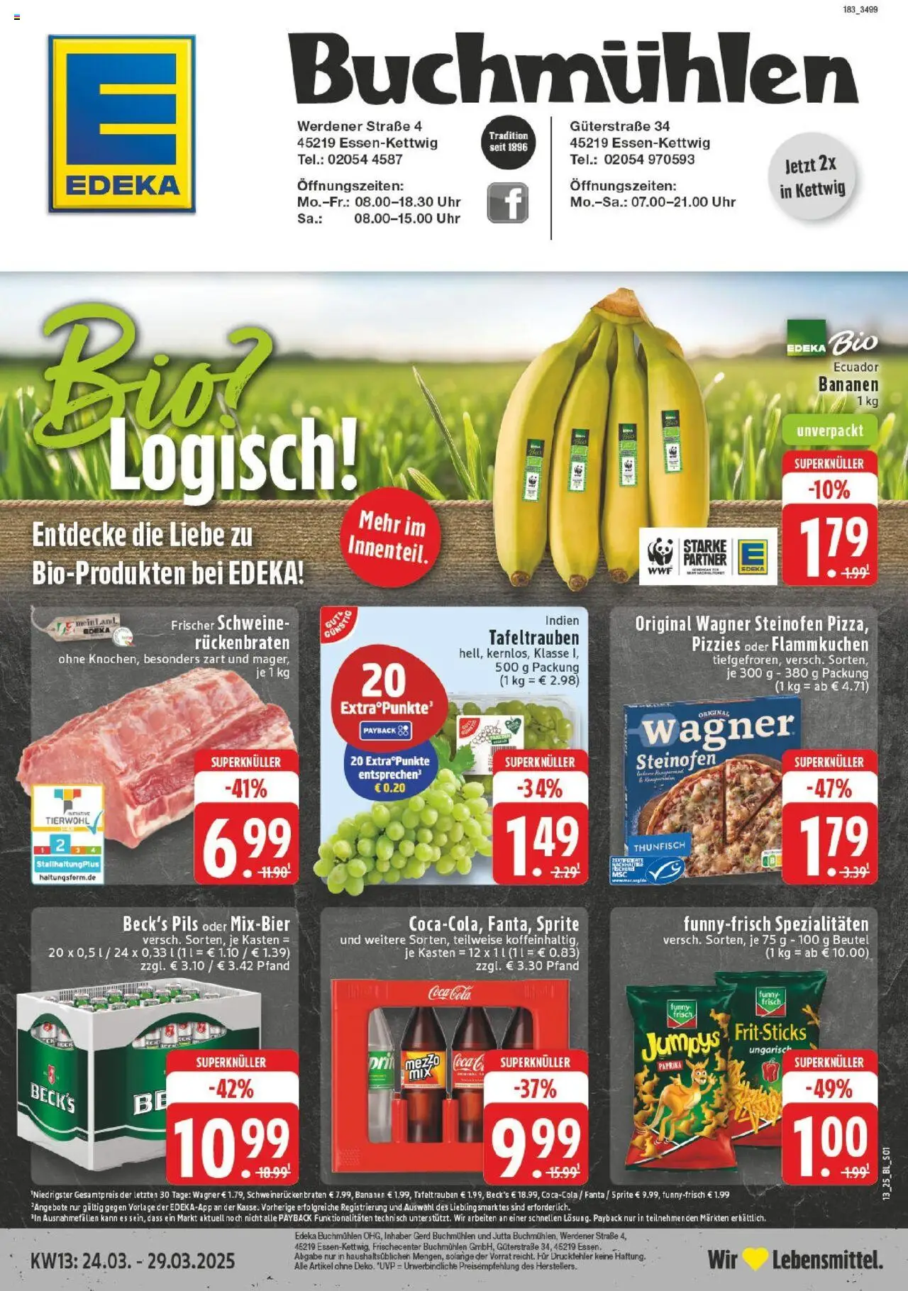 EDEKA Prospekt ab 23.03.2025 - EDEKA: Wochenangebote Online