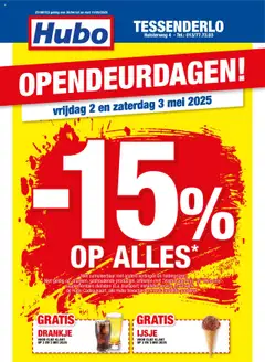 HUBO Folder België 07/05/2025 >> promotie, deze week