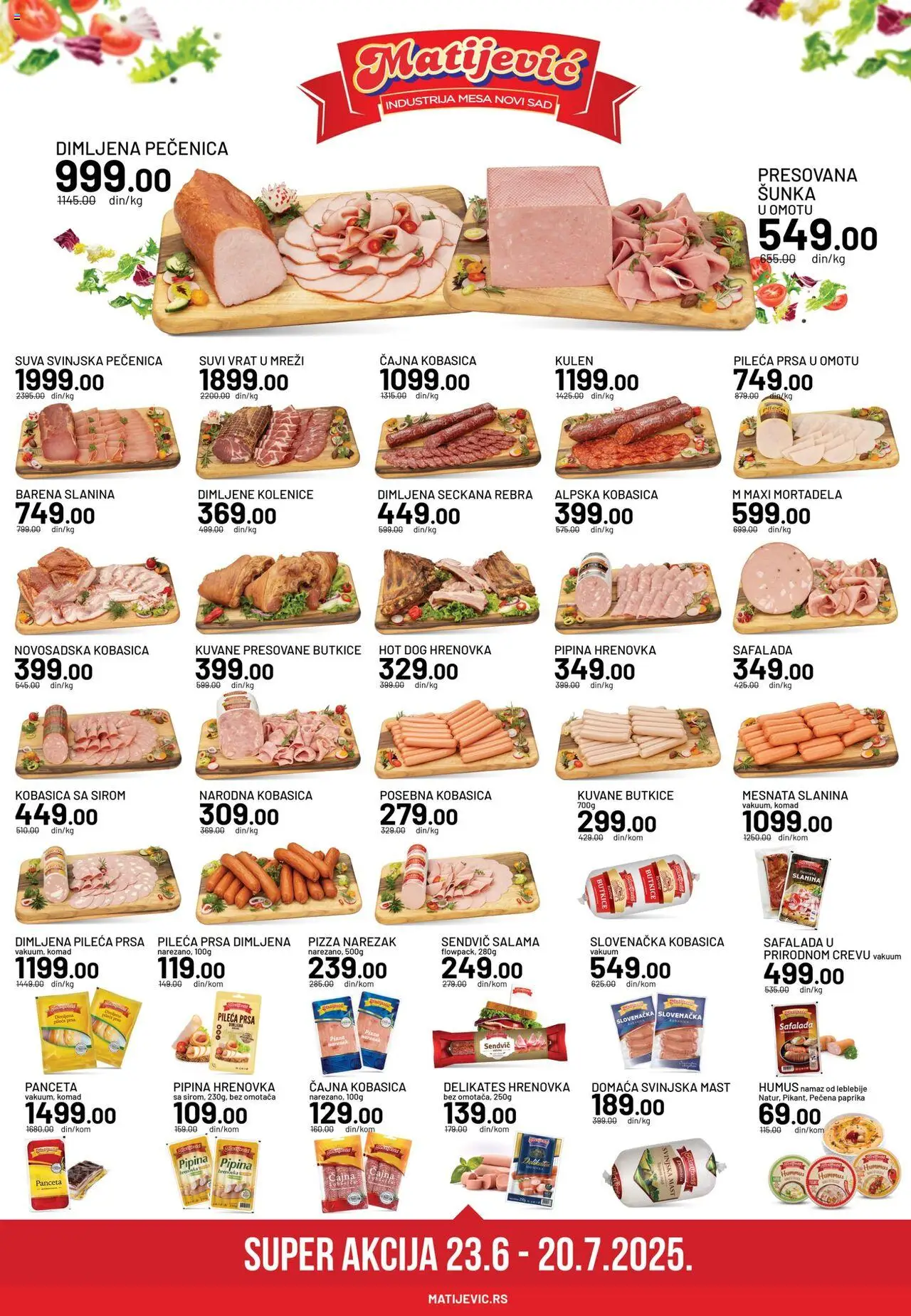 Matijevic katalog od 23.06.2025 - prelistajte akcije