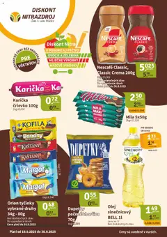 Nitrazdroj leták [ 09.10. - 12.10.2025 ] aktuálny + budúci