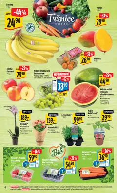 Banány akce >> Nejnovější slevy z letáků