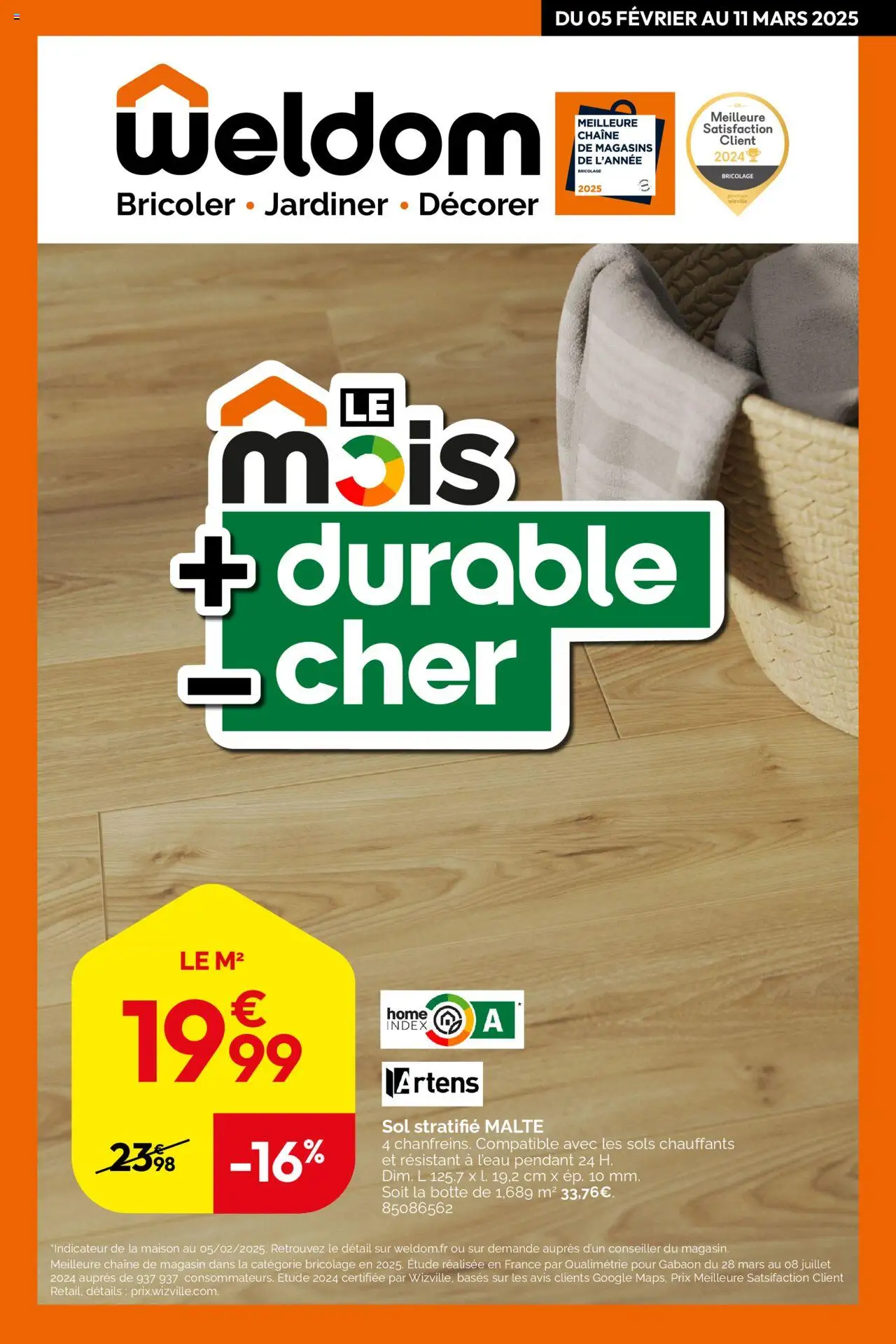 Magasins WELDOM catalogue 2025 » Promo Weldom pub Mars