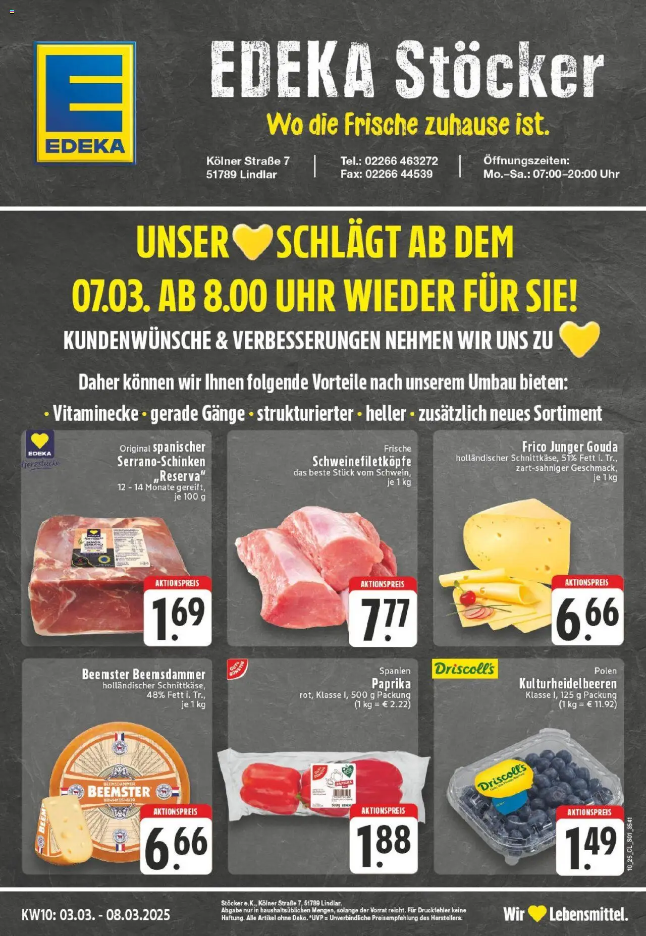EDEKA Prospekt ab 02.03.2025 - EDEKA: Wochenangebote Online