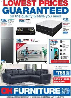 OK Furniture catalogue 2025 Specials this week February