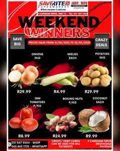 Saverite specials April 2025 > Catalogue