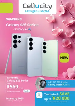 Cellucity specials May 2025 > Catalogue