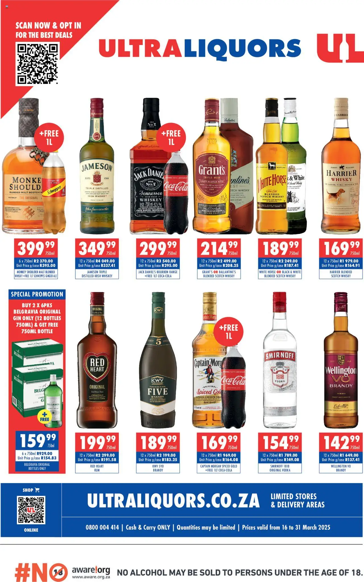 Ultra Liquors Specials 2025 > Beer prices catalogue March