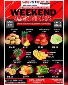 Saverite specials June 2025 > Catalogue