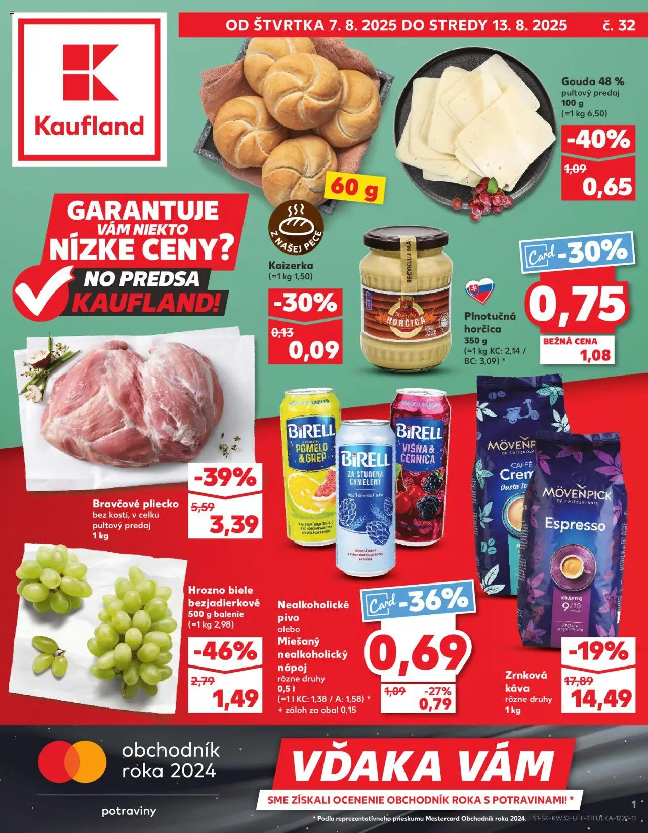 Kaufland leták od 07.08.2025 - Malacky