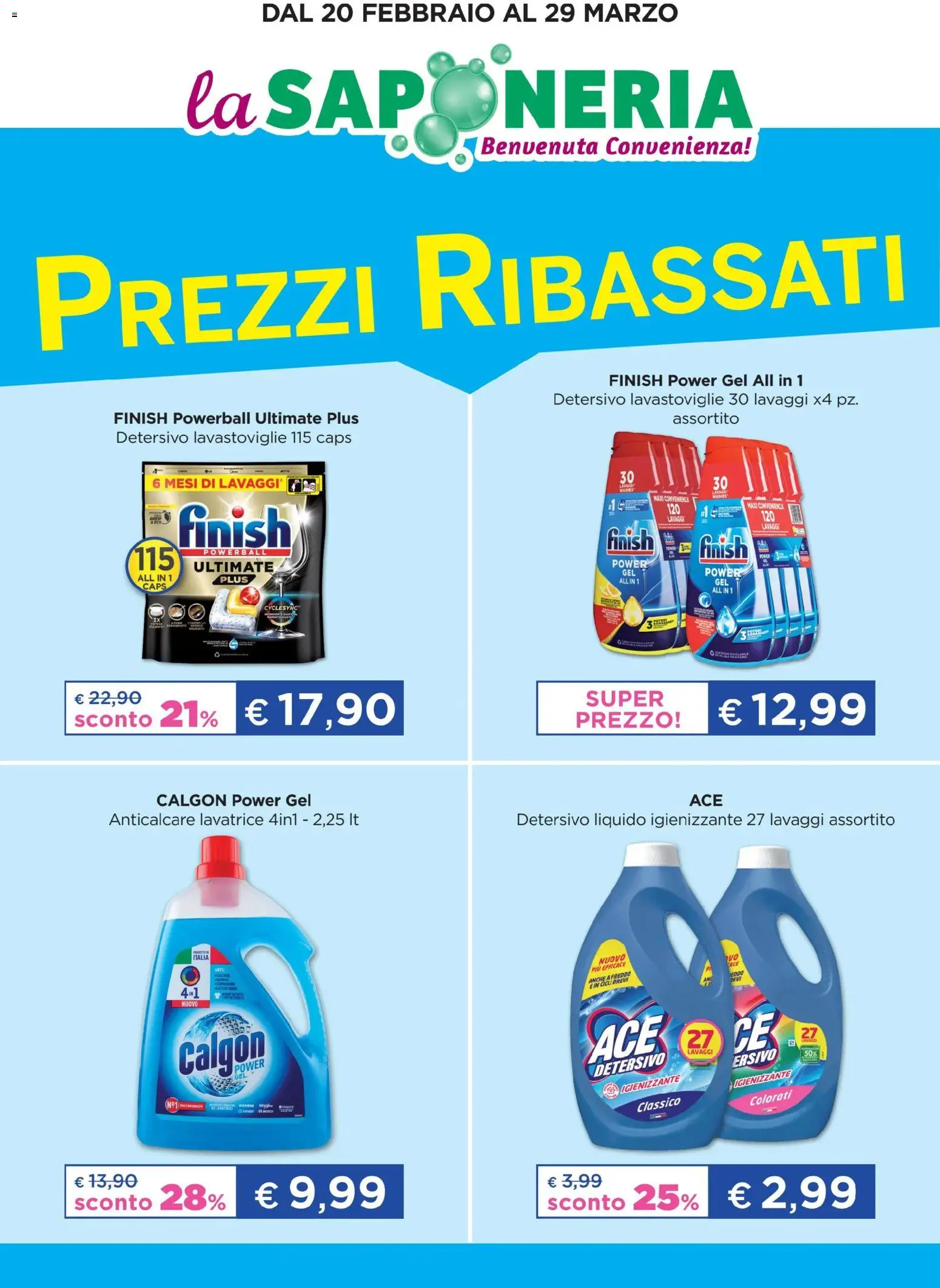 Volantino nuovo La Saponeria dal 20/02/2026 qui ⭐️