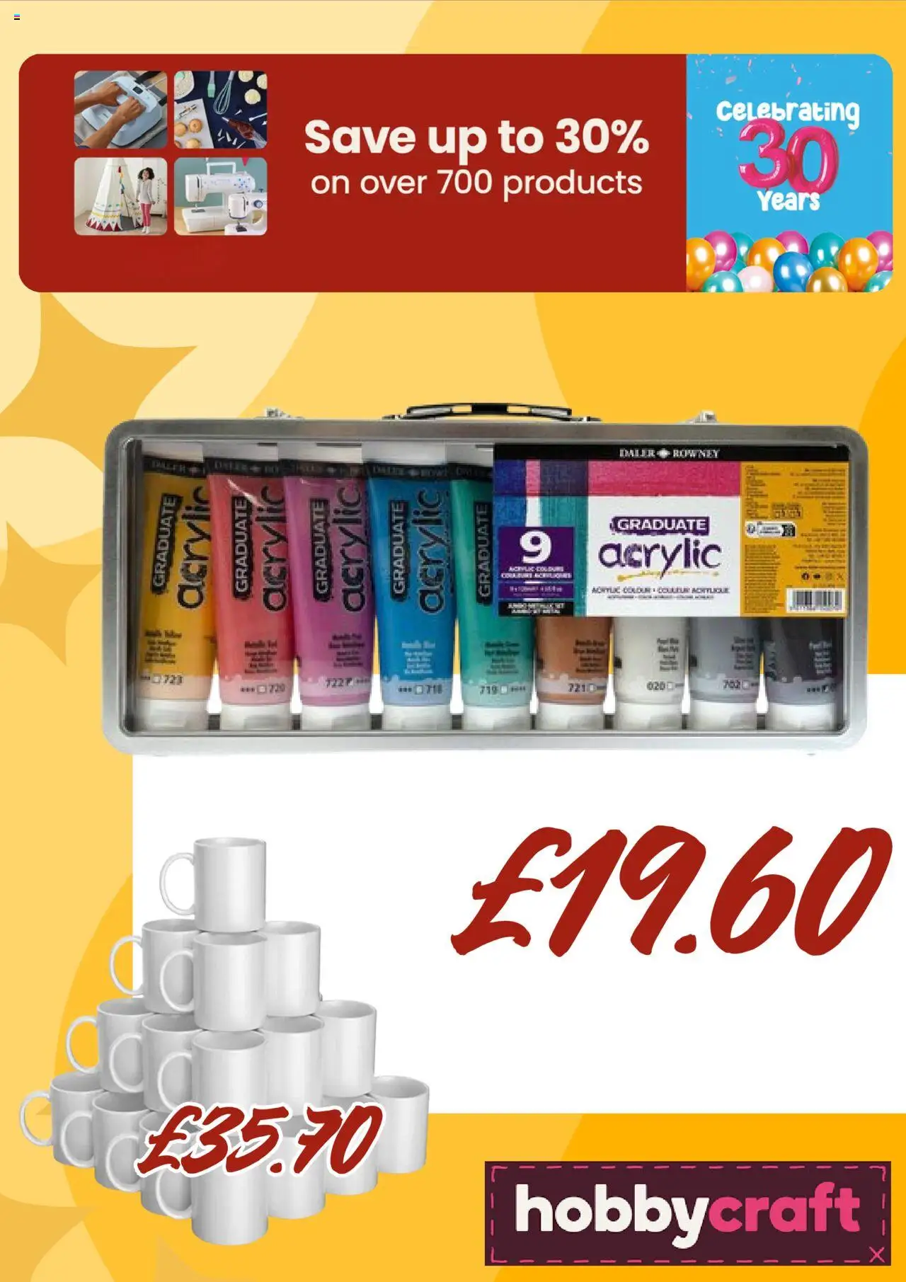 Hobbycraft Special Offers (04/09/2025) - Deals & SALES