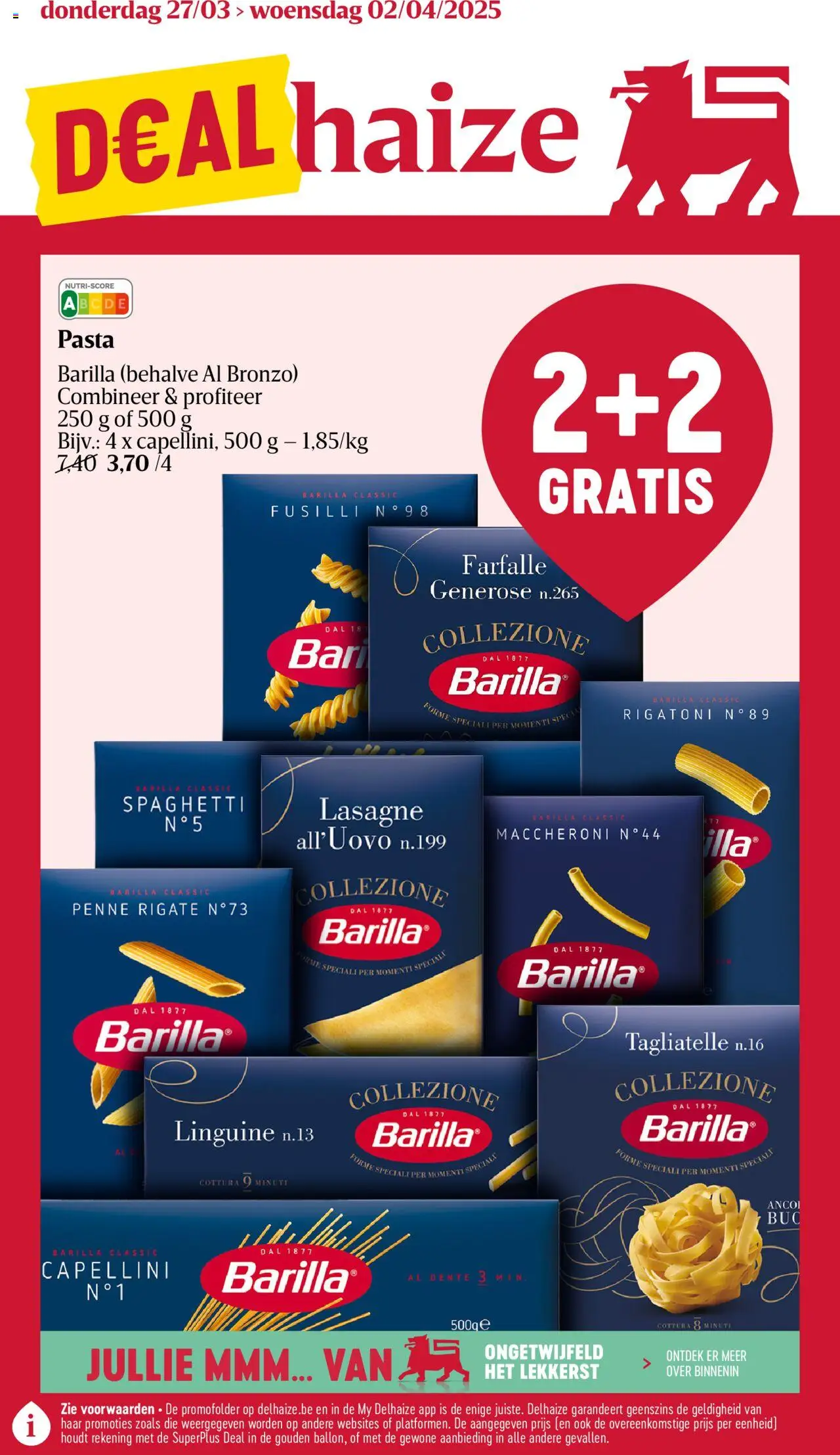 Delhaize folder vanaf 27/03/2025 - deze week