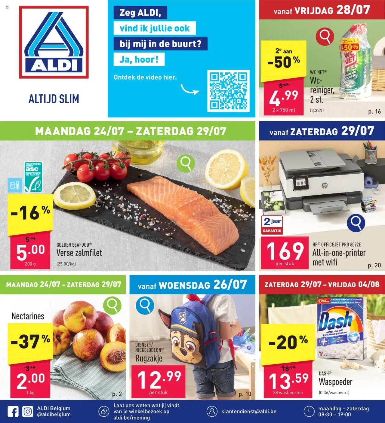 ALDI folder deze week vanaf 24/07/2023 - België