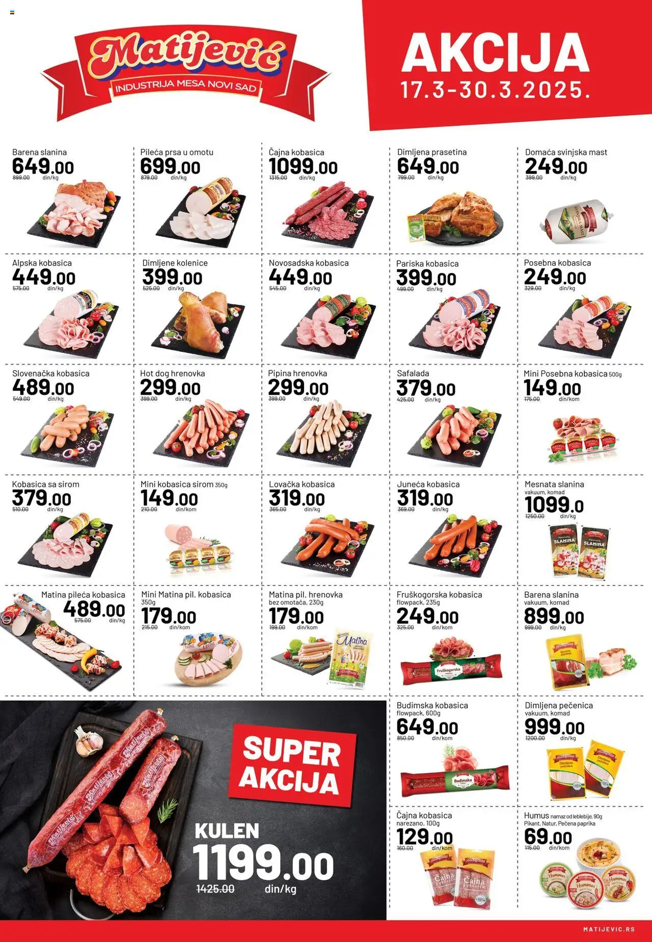 Matijevic katalog od 17.03.2025 - prelistajte akcije