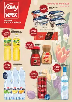 CBA Verex leták od 06.03.2025 - Aktuálny leták online