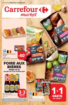 Carrefour market folder 12/03/2025 semaine prochaine >> Belgique