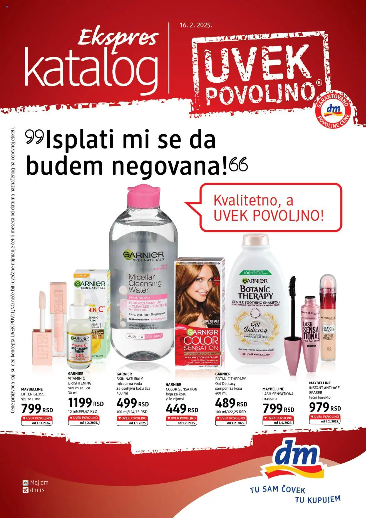 DM Drogerie katalog od 16.02.2025 - prelistajte akcije