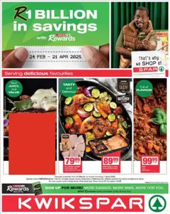 KWIKSPAR specials April 2025 > Catalogue