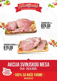 Matijevic katalog od 29.09.2025 - prelistajte akcije