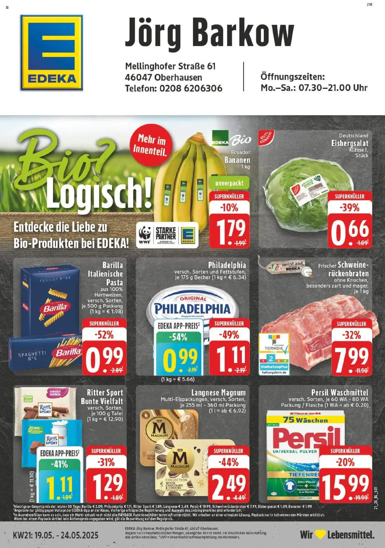 EDEKA Prospekt ab 18.05.2025 - EDEKA: Wochenangebote Online
