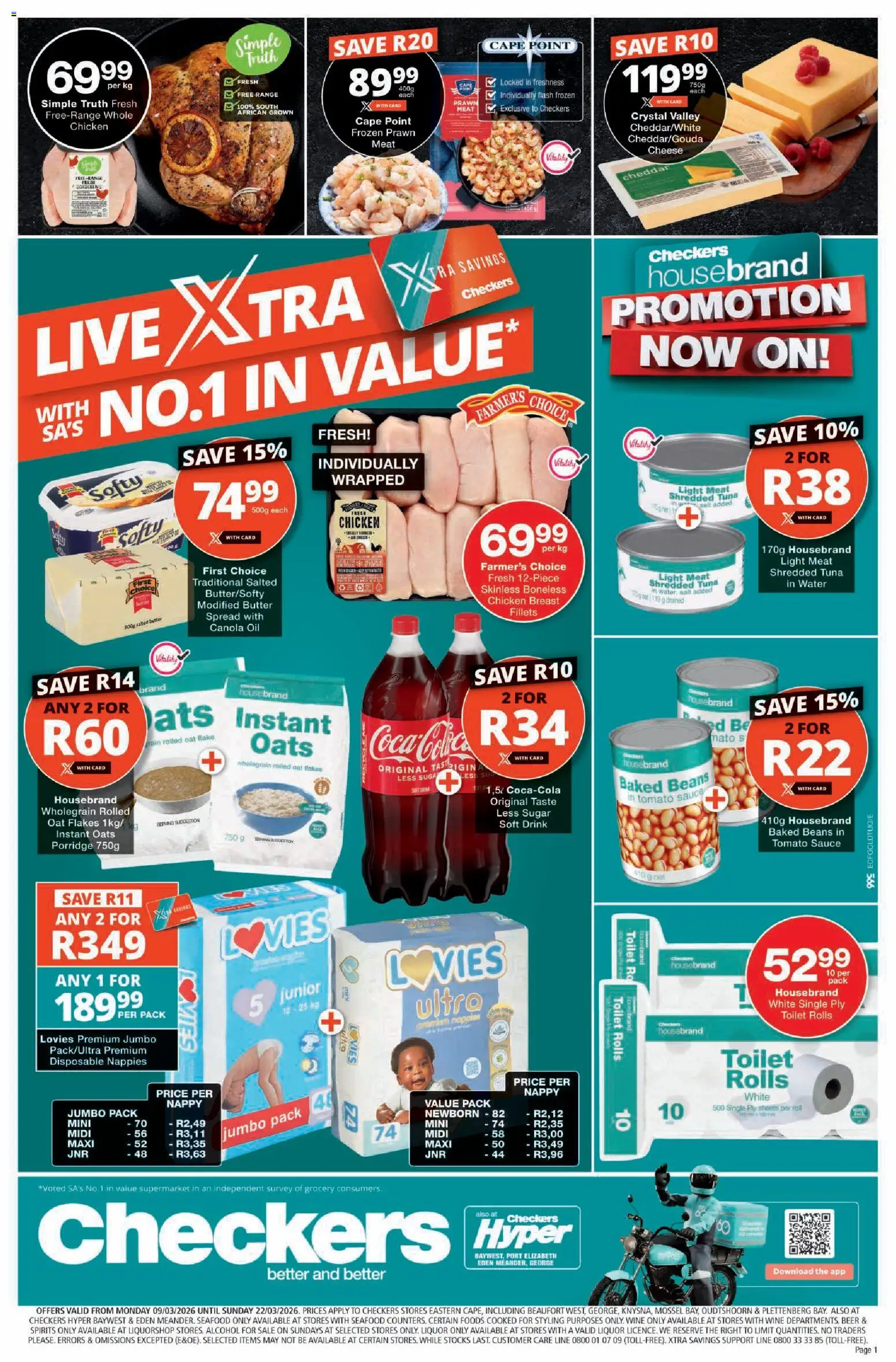 Checkers Checkers - Eastern Cape - March Mid-Month Promotion 09/03 - 22 ...