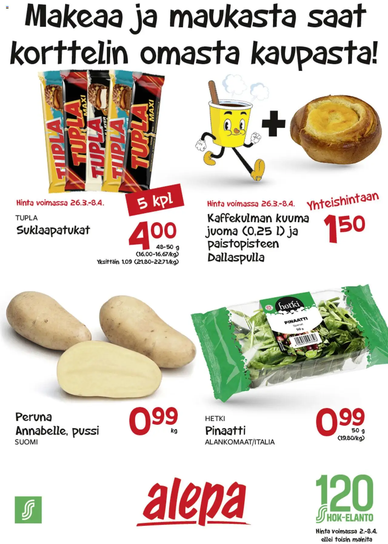Alepa Tarjoukset 02/04/2025 - 08/04/2025 » Kuvasto, mainos