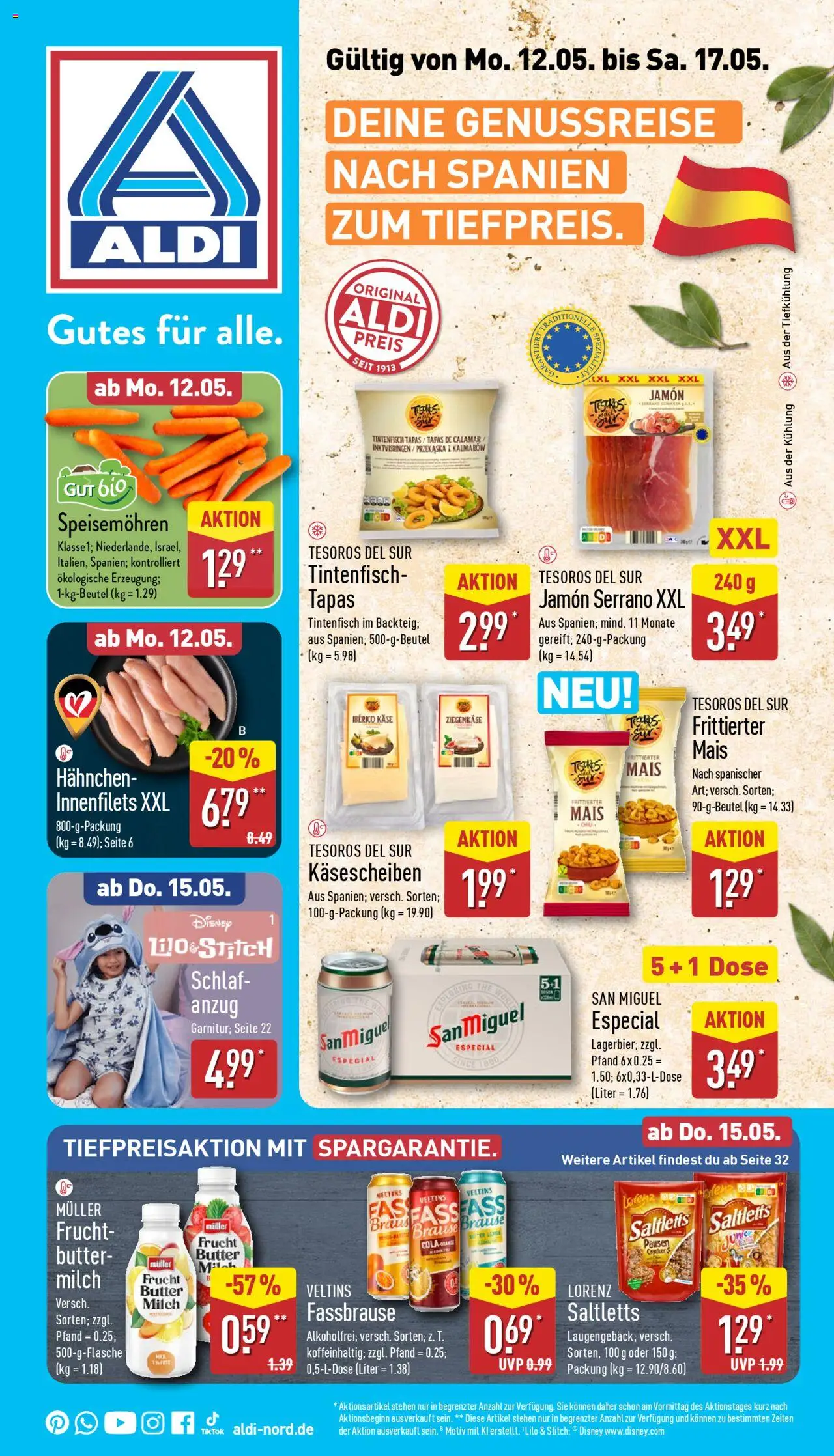 ALDI Prospekt ab 12.05.2025 zum Blättern: Prospekt