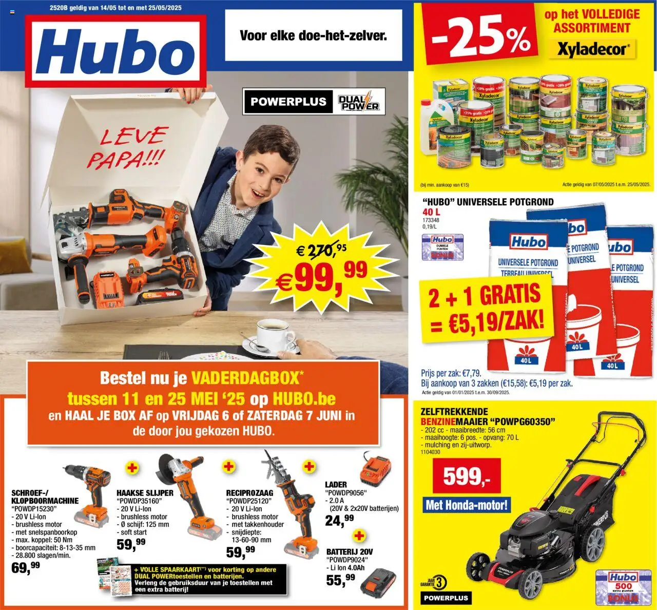 HUBO Folder België 21/05/2025 >> promotie, deze week