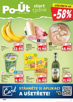 Banány akce >> Nejnovější slevy z letáků