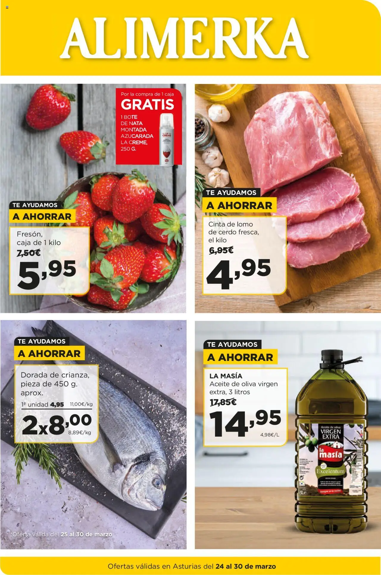 Ofertas Alimerka 31/03/2025 » FOLLETO, Nuevo catálogo