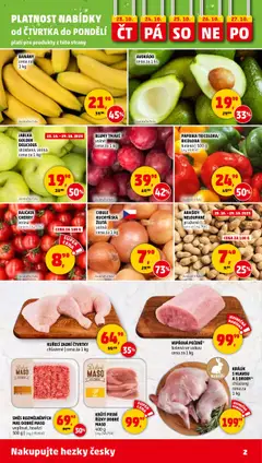 Banány akce >> Nejnovější slevy z letáků