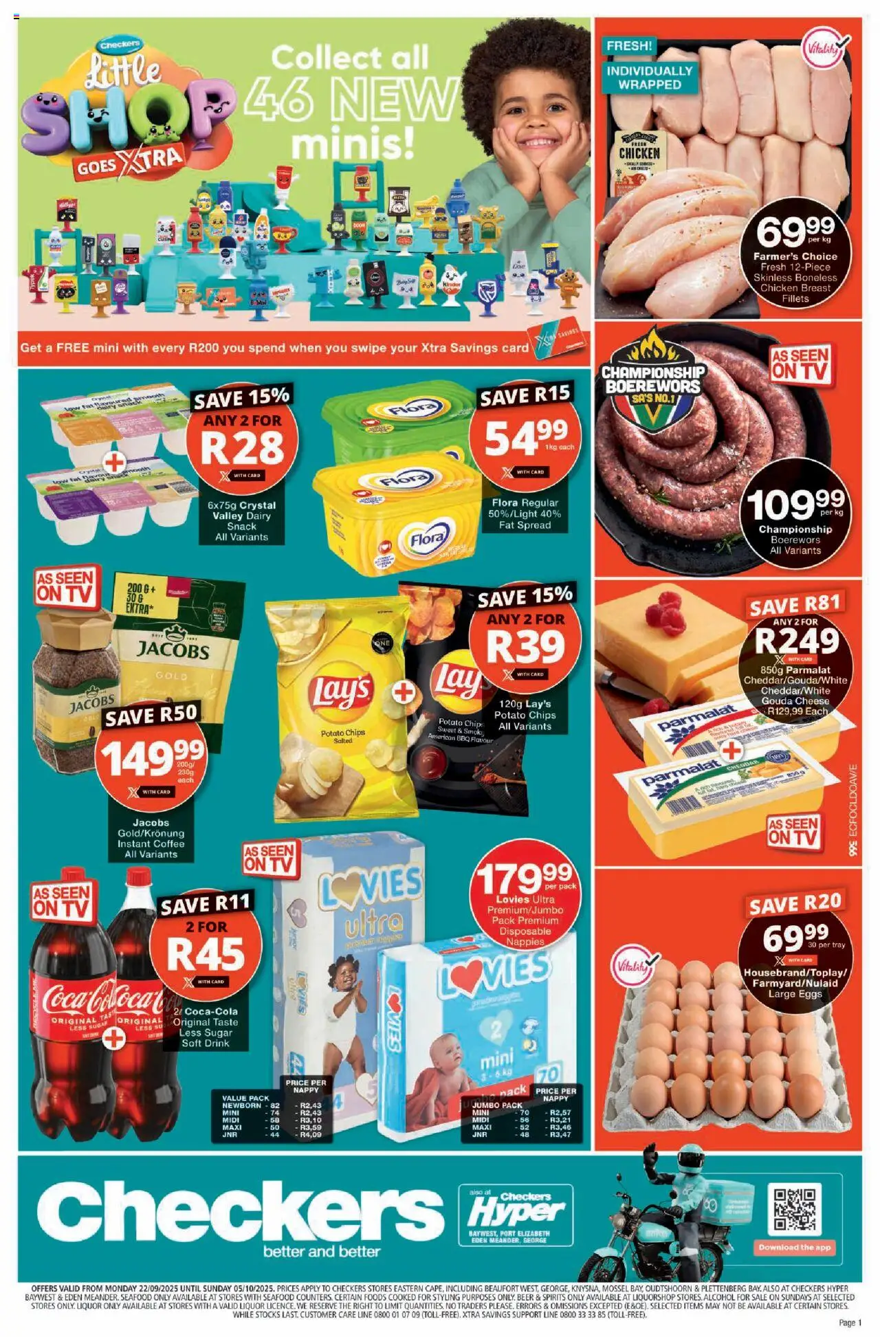 Checkers Eastern Cape - September Month-End Promotion 22/09 - 05/10/2025
