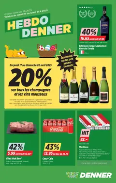 DENNER Aktionen nächste Woche 29.04.2025 > Prospekt + Aktion
