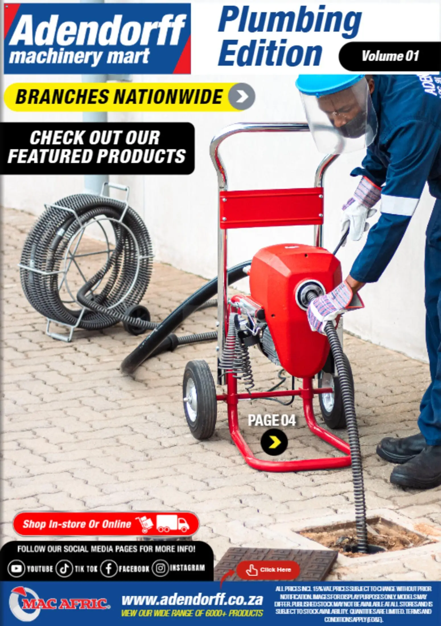 Adendorff Plumbing Catalogue from 01/01 - 31/12/2026
