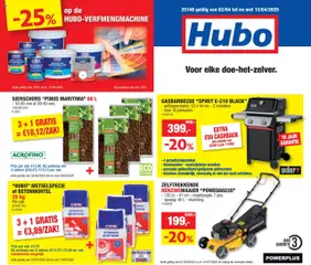 HUBO Folder België 09/04/2025 >> promotie, deze week