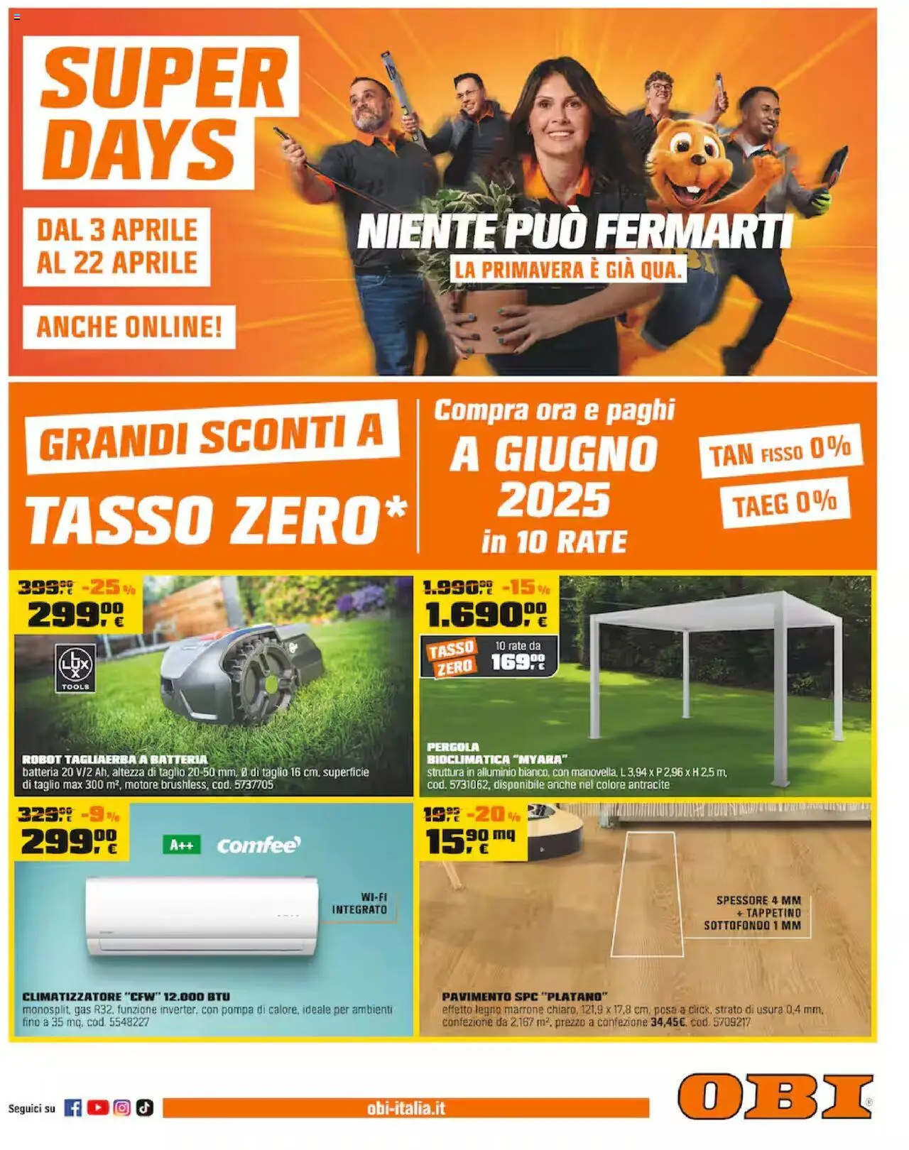 OBI Italia Volantino Aprile 2025 - Catalogo & Offerte Online