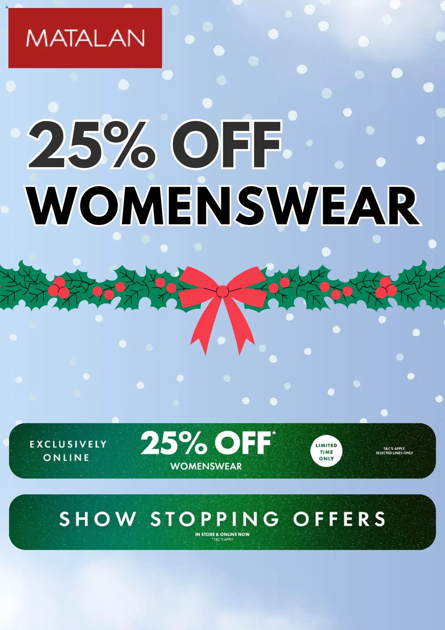 Matalan offers (11/12/2025) - new buys and sales