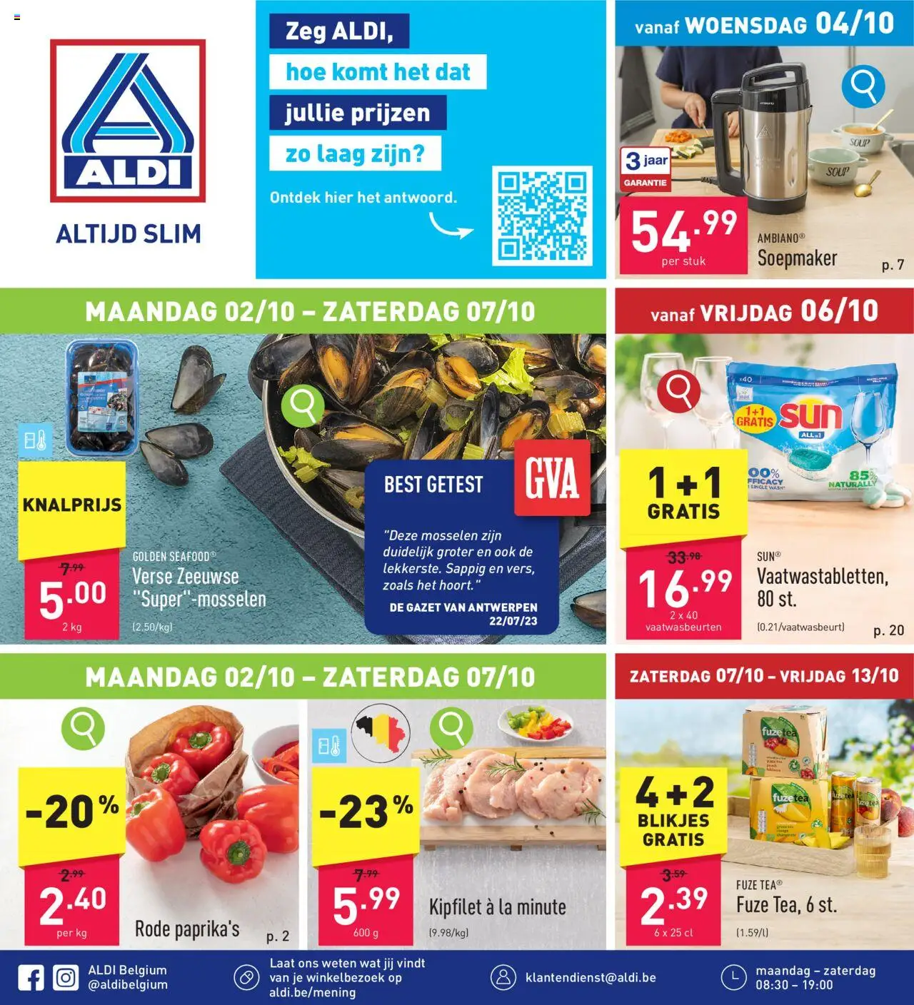 ALDI folder deze week vanaf 02/10/2023 - België