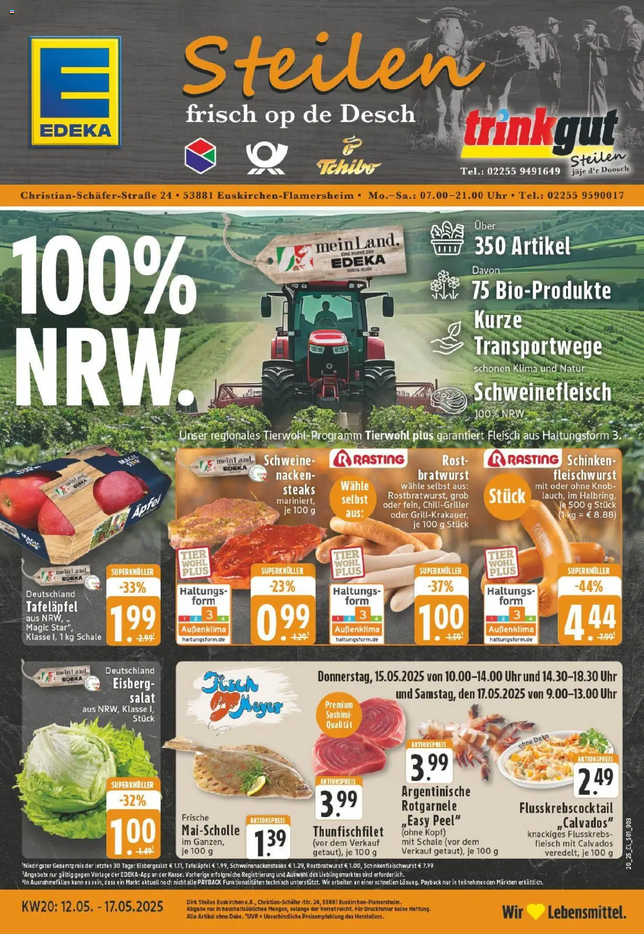 EDEKA Prospekt ab 11.05.2025 - EDEKA: Wochenangebote Online