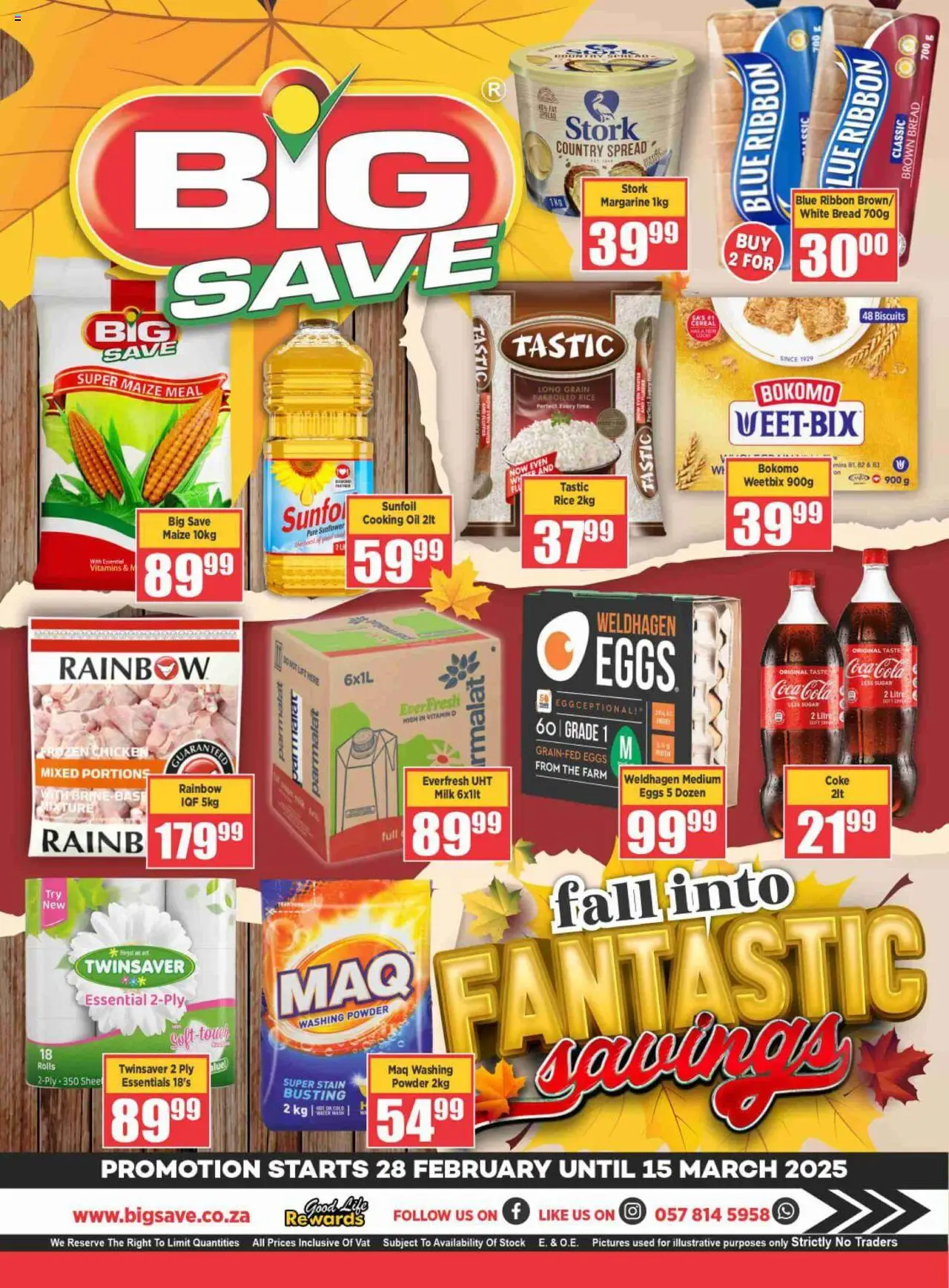 Big Save specials March 2025 > Catalogue