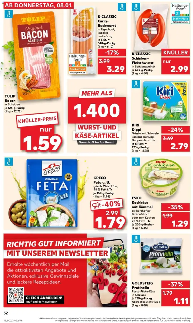 KAUFLAND Prospekt ab 08.01.2026 > Prospekt Schweinfurt