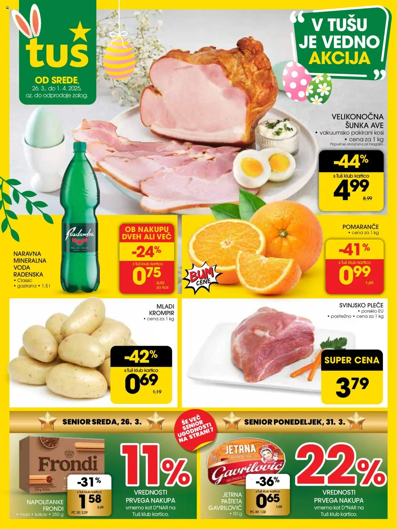 TUŠ Katalog od 26.03.2025 > Nov drogerija letak > Akcija!