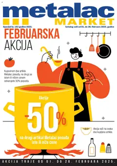 Metalac Market katalog od 01.04.2025 - prelistajte akcije