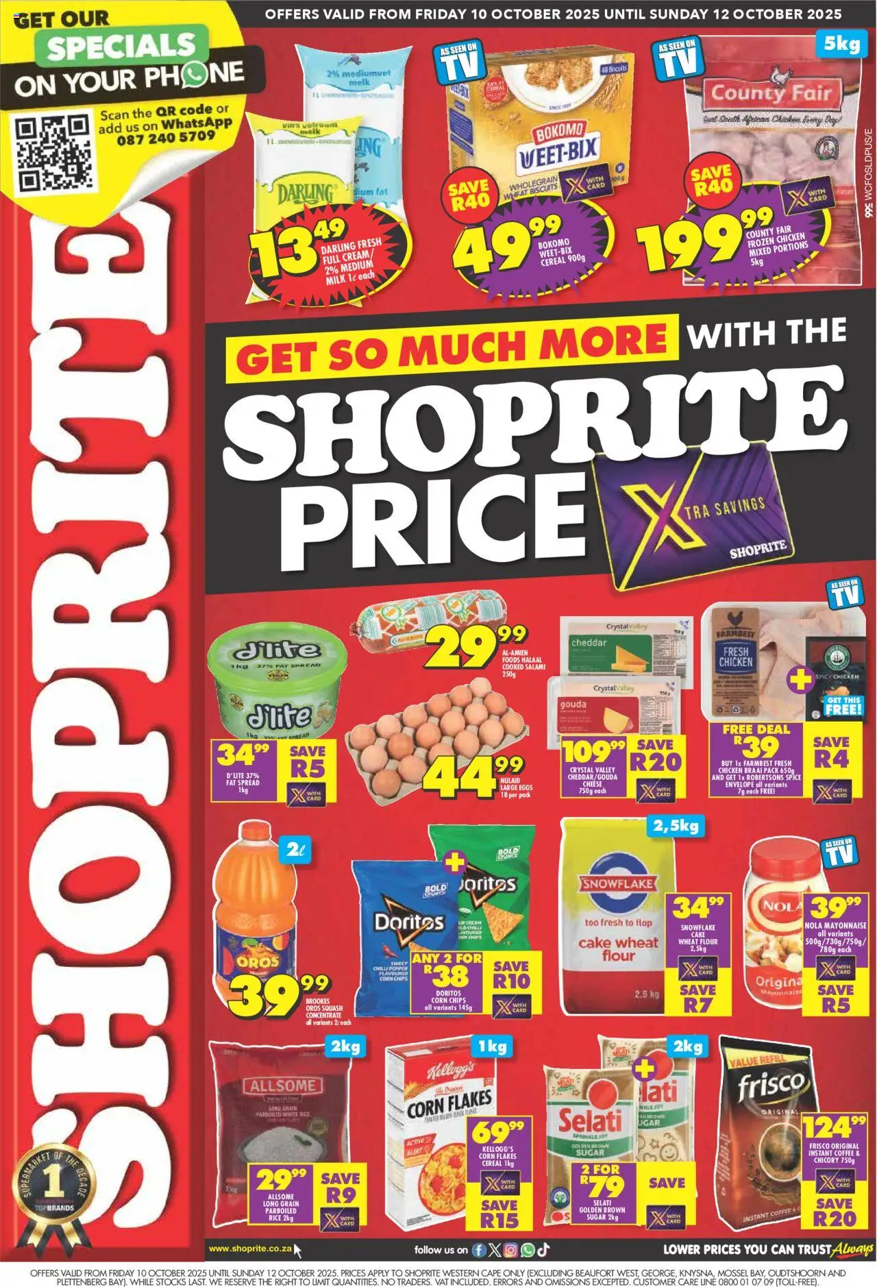 Shoprite Western Cape - Shoprite Price 10/10 - 12/10/2025
