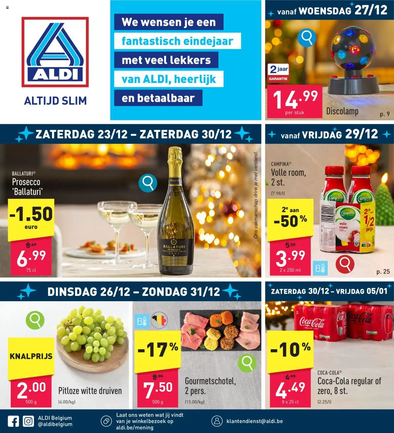 ALDI folder deze week vanaf 25/12/2023 - België