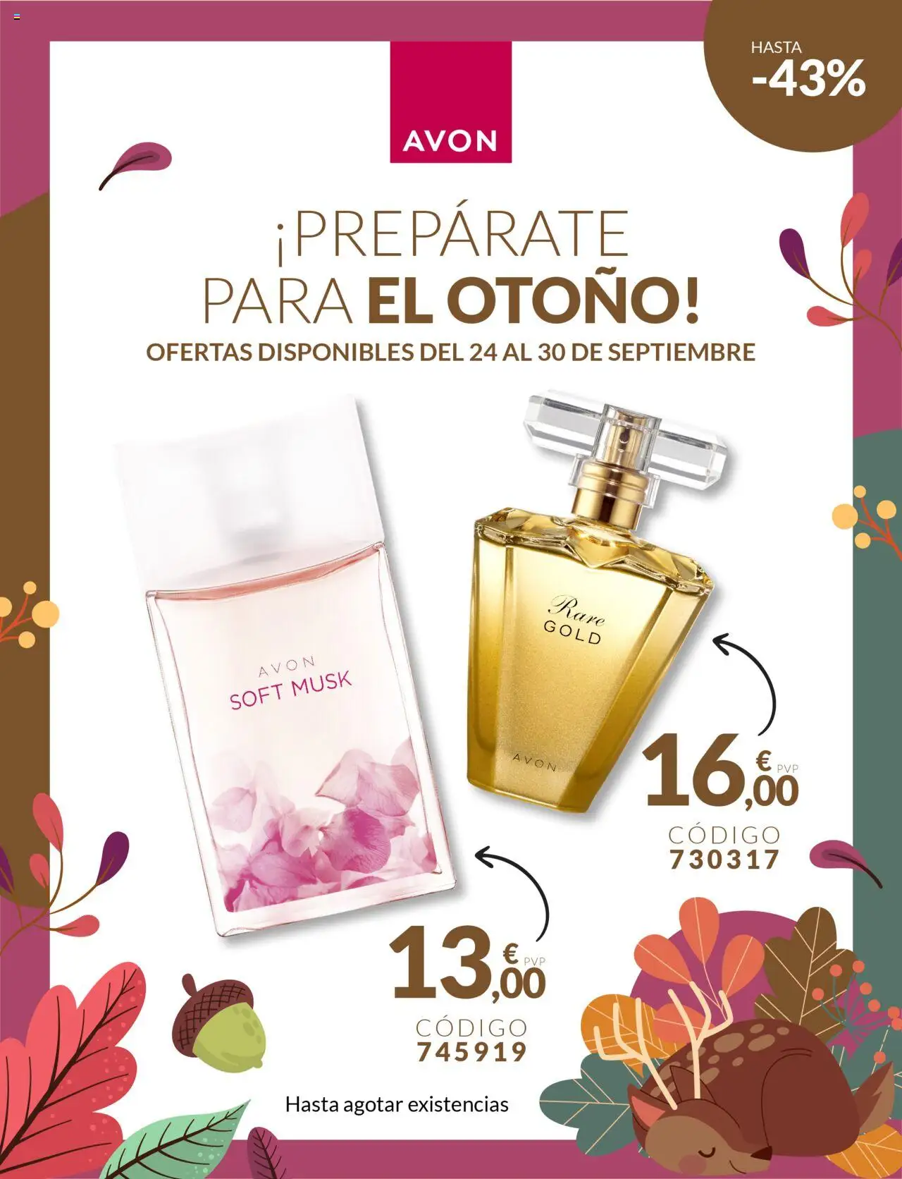 AVON catálogo Octubre 2025 - Prepárate para el otoño