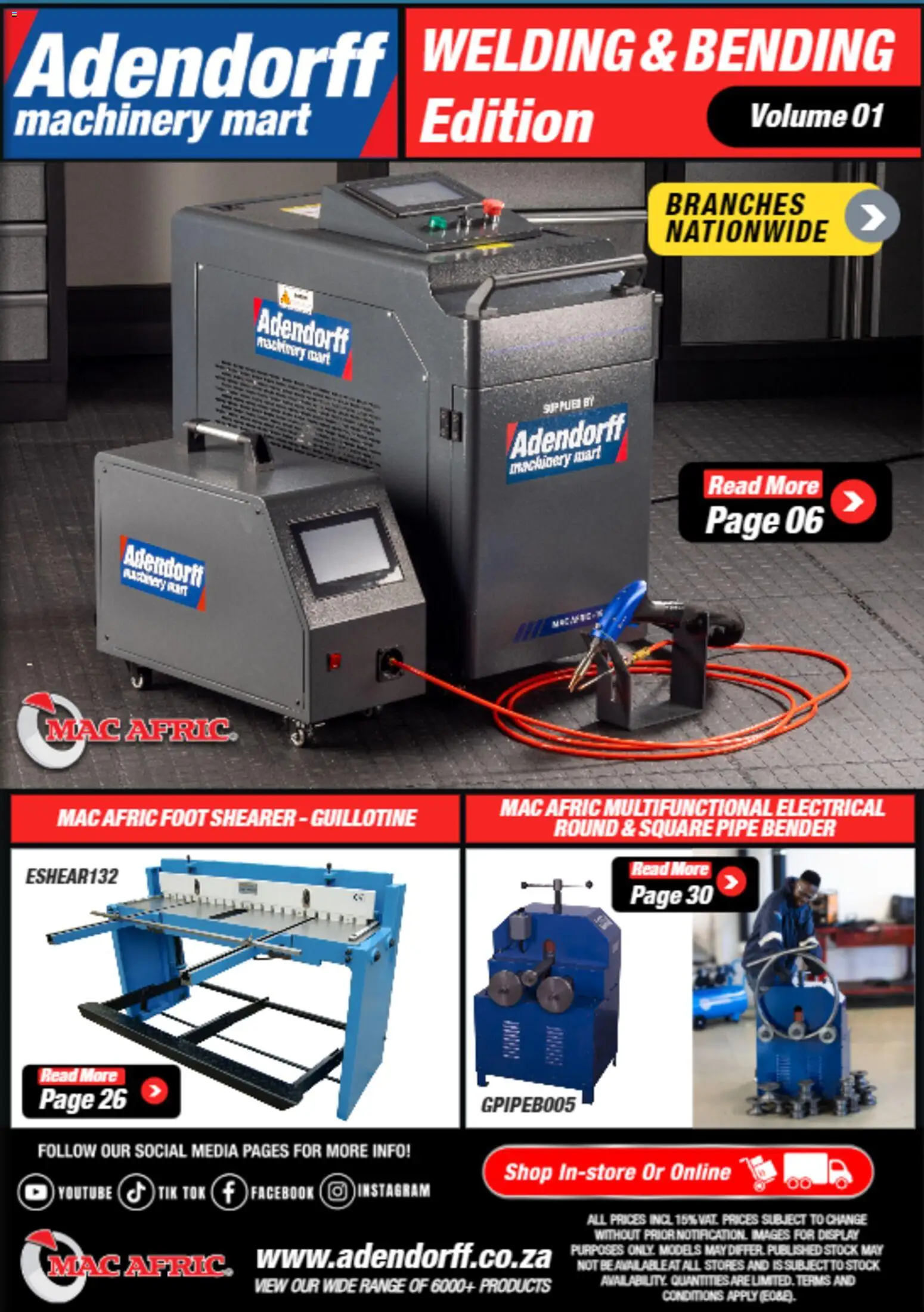 Adendorff Welding Catalogue from 01/01 - 31/12/2026