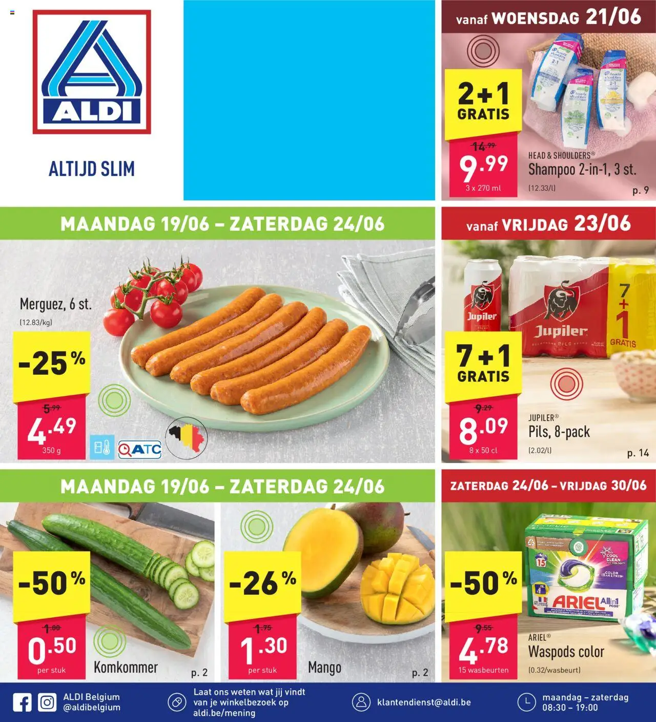 ALDI folder deze week vanaf 19/06/2023 - België