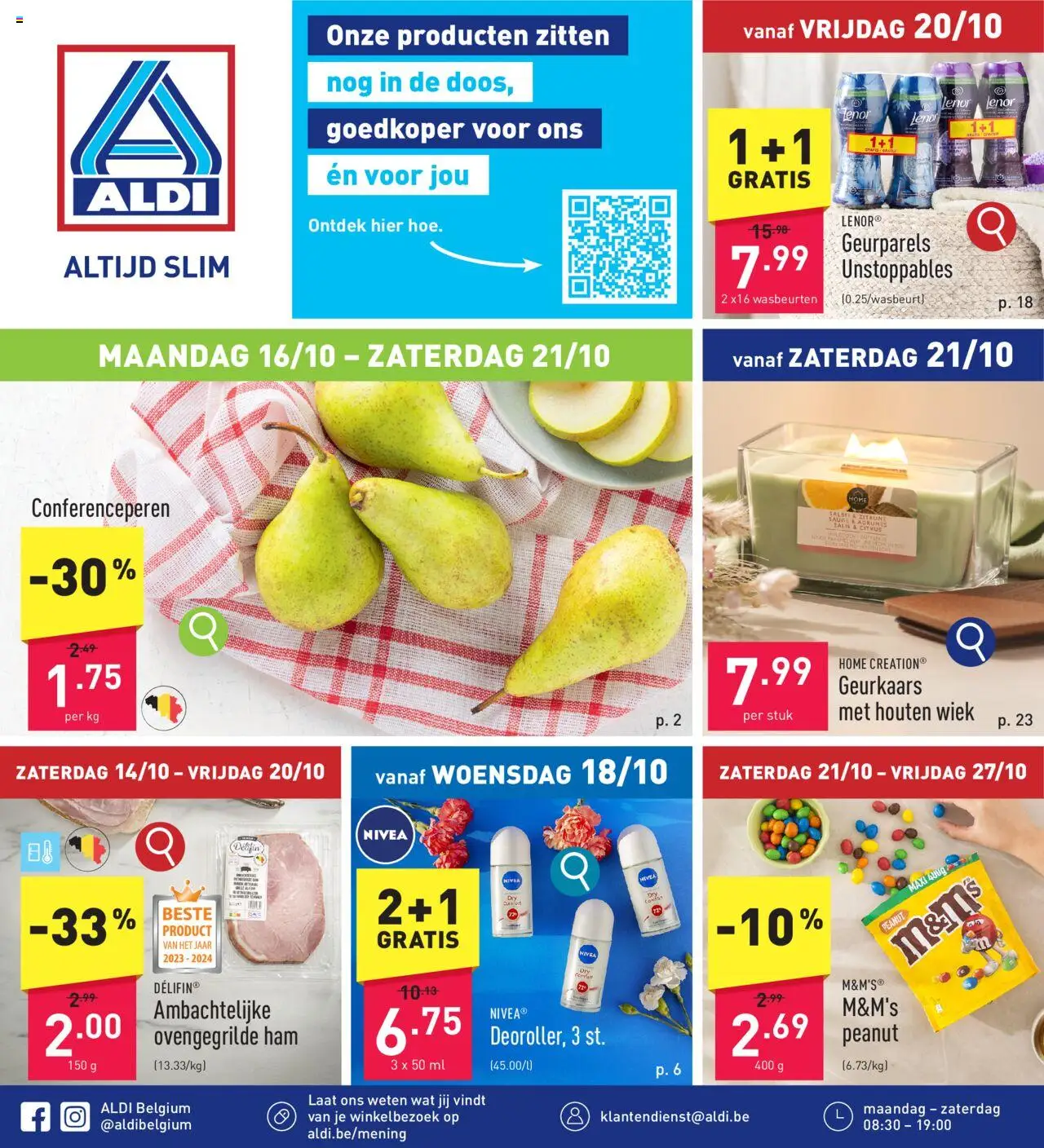 ALDI folder deze week vanaf 16/10/2023 - België