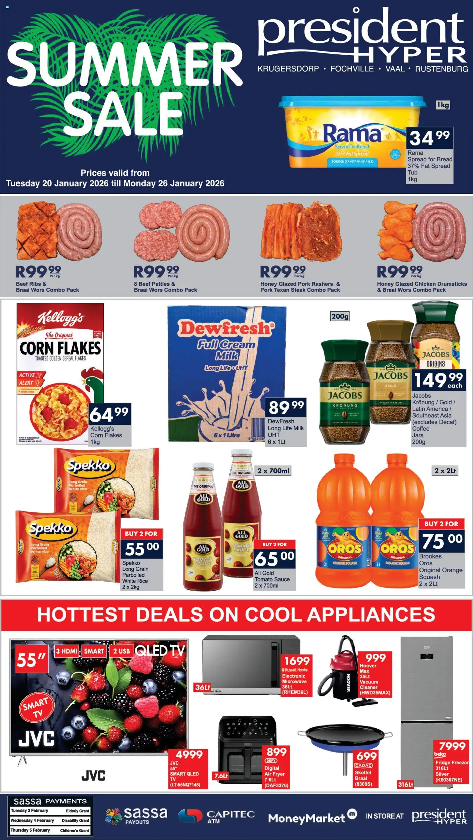 President Hyper Specials from 20/01 - 26/01/2026